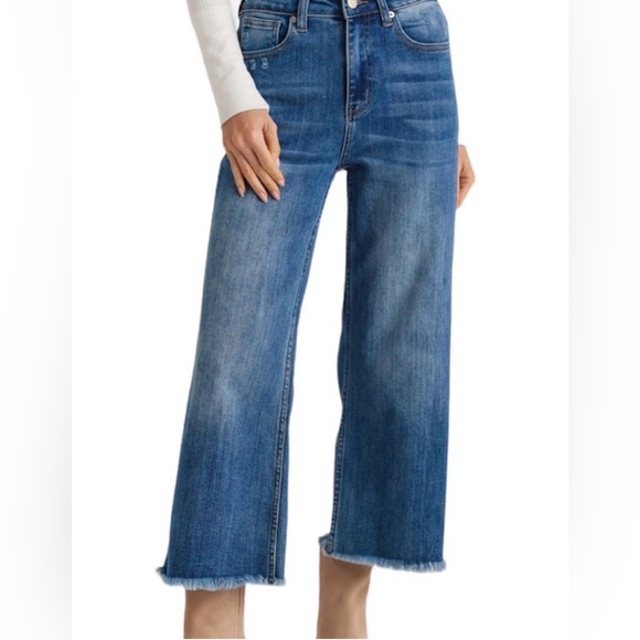 point sur | Jeans | Big Sur Womens Wideleg Cropped Blue Jeans | Poshmark